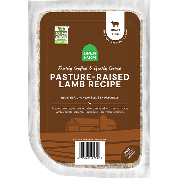Open Farm - Lamb Gently Cooked Recipe (FROZEN) – Good Boy Collective